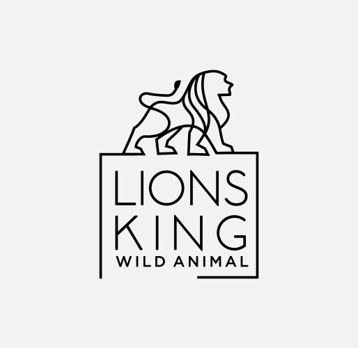 Lion Line Logo Vector Images (over 15,000)