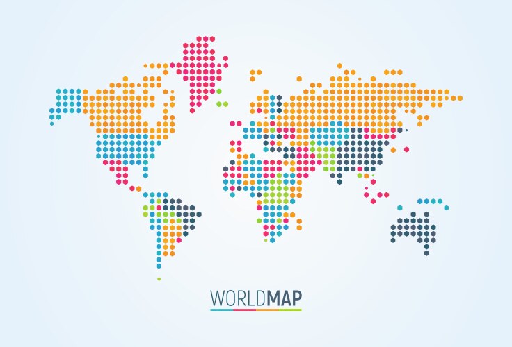 Round World Map Vector Images (over 37,000)