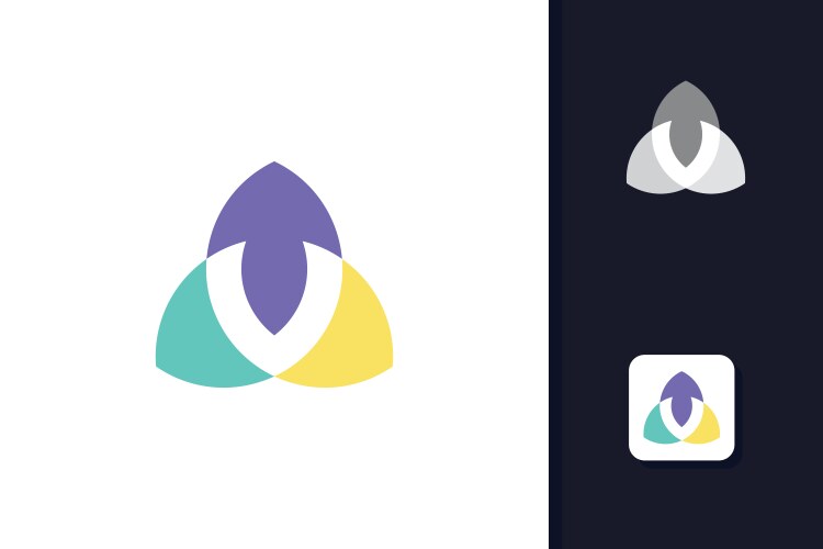 Three Triangles Logo Vector Images (over 3,100)