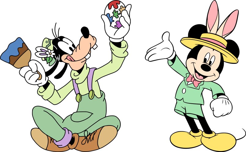 Mickey Mouse Cartoon Vector Images (92)