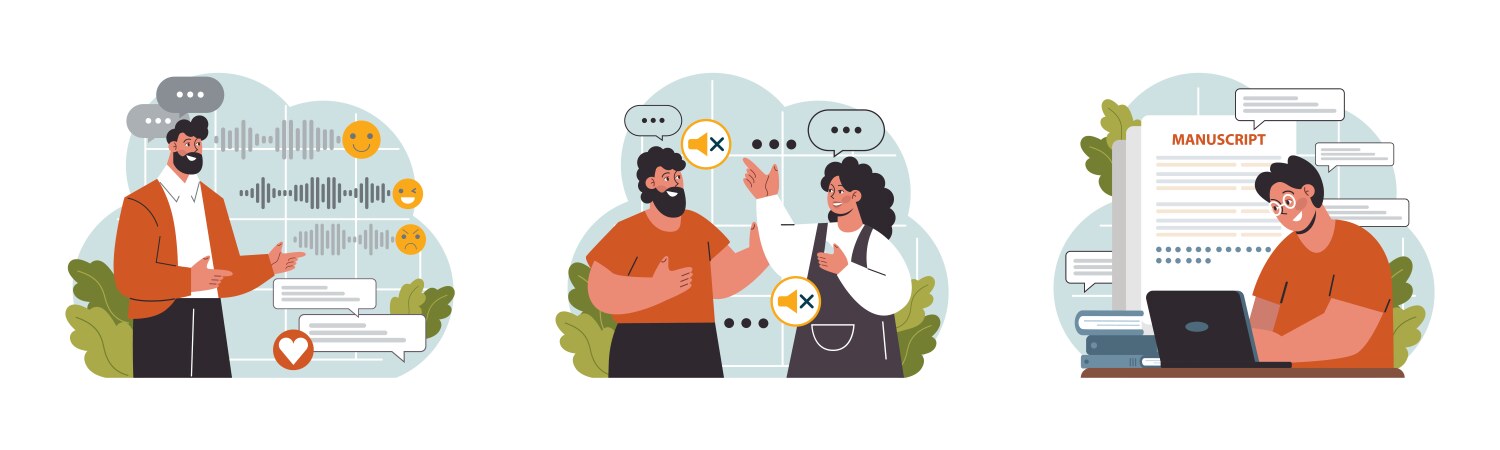 Oral Communication Skills Vector Images (46)