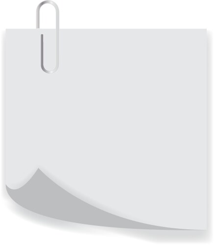 Curled paper corner curve page edge Royalty Free Vector