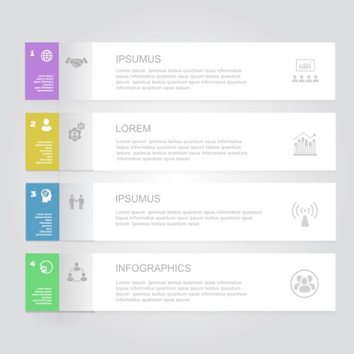 Weekly plan card template for notes Royalty Free Vector