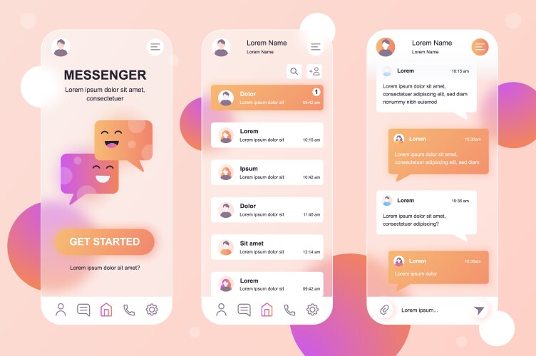 Sms Mockup Vector Images (over 1,000)