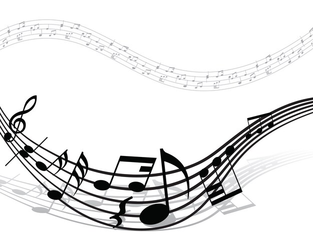 Music background Royalty Free Vector Image - VectorStock