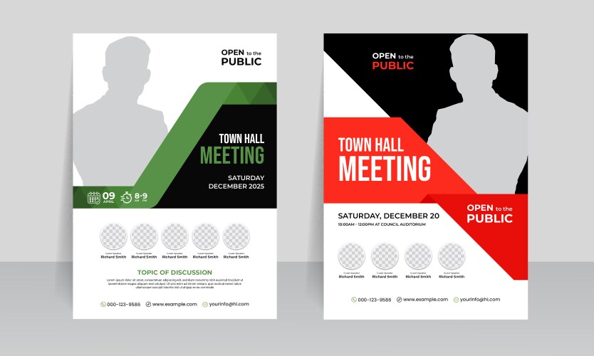 Meeting Flyer Template Vector Images (over 2,700)