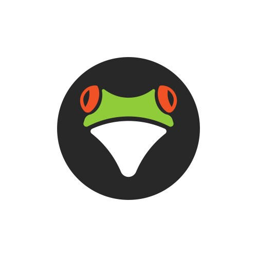 Red eye frog front view Royalty Free Vector Image Red eye frog front view Royalty Free Vector Image