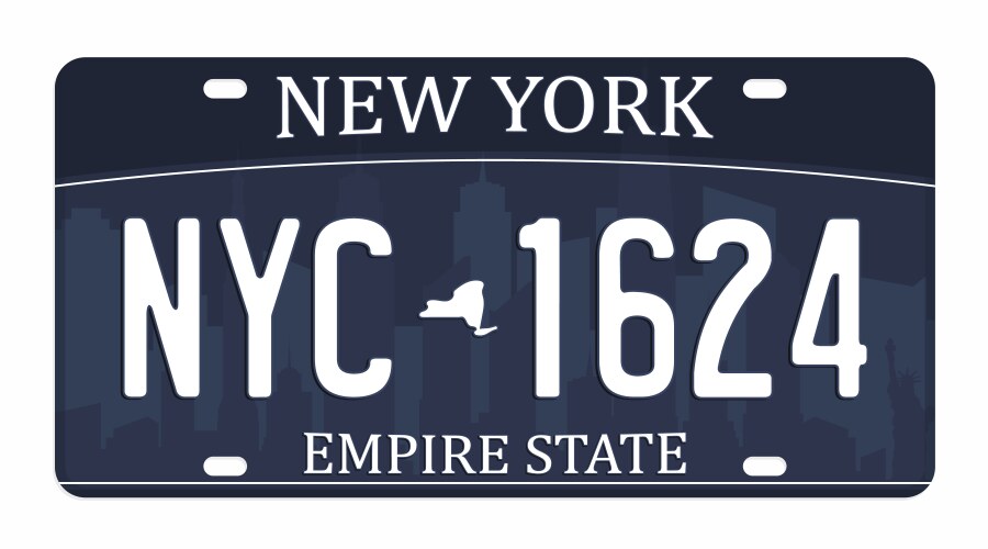 Car Number Plate Template Vector Images (over 100)