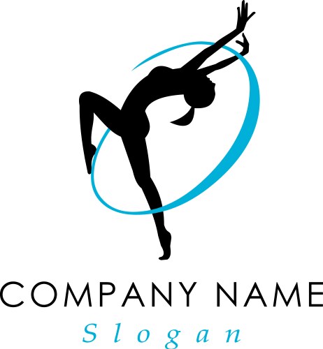 Gymnastics Logo Vector Images (over 6,400)