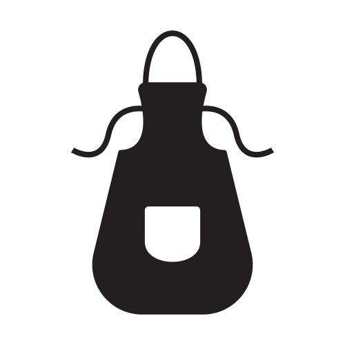 Apron symbol icon Royalty Free Vector Image - VectorStock