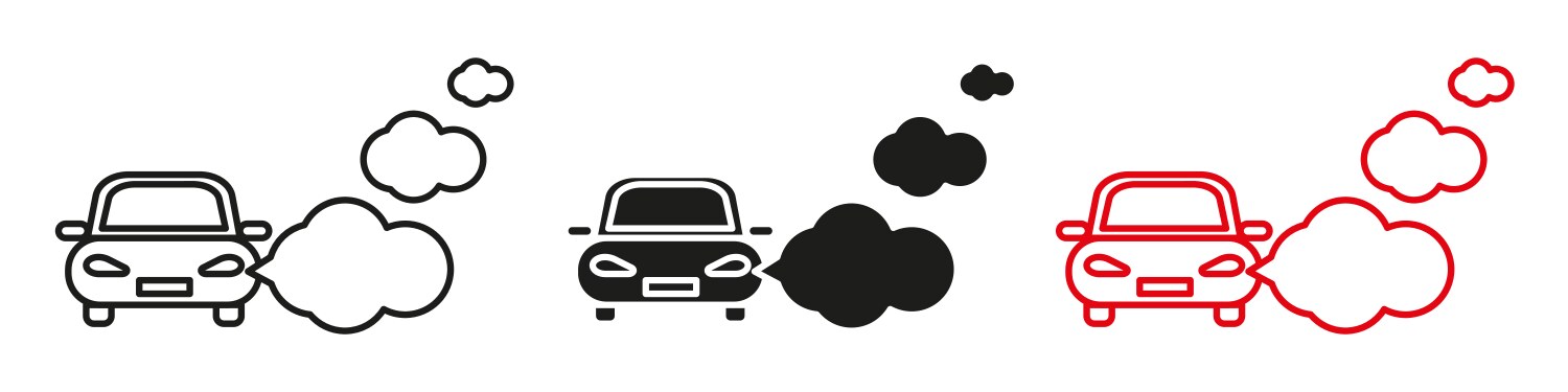 Automotive collision icon displaying vehicle Vector Image
