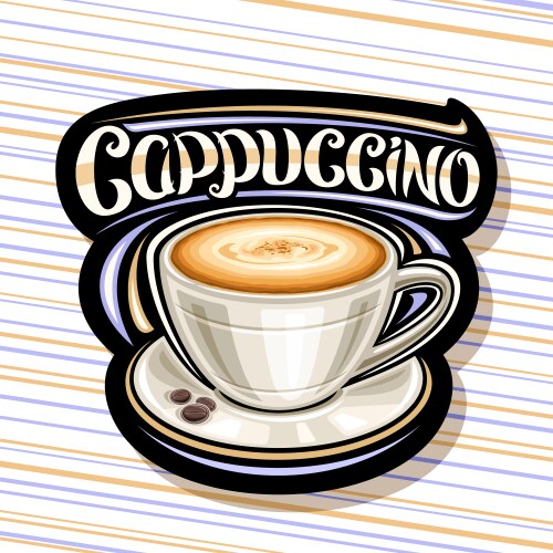 Logo for coffee shop Royalty Free Vector Image