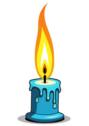 Candle Blue Flame Vector Images (over 4,500)