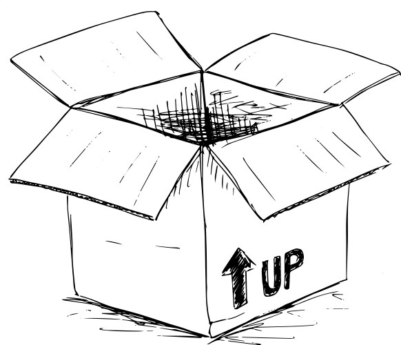 Open Box Outline Vector Images (over 20,000)