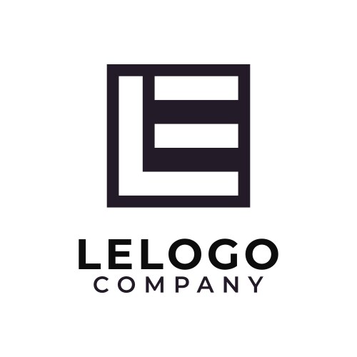 Letter Le Logo Vector Images (over 2,200)