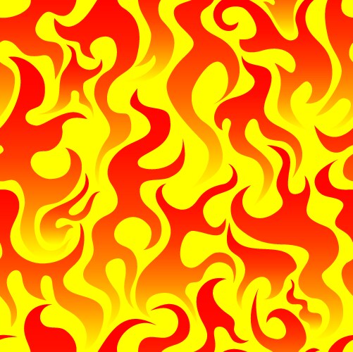 Fire pattern Royalty Free Vector Image - VectorStock