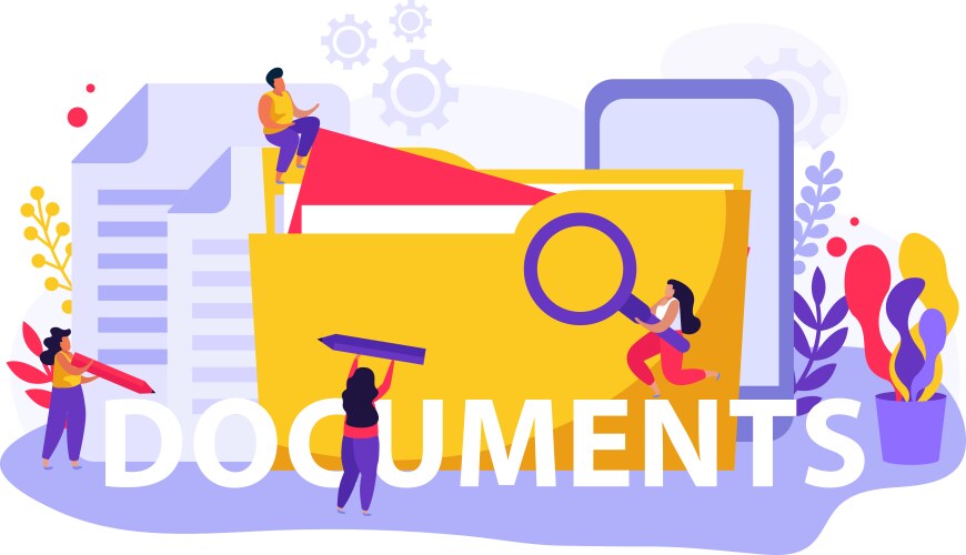 Flat Icon Documents Vector Images (over 330,000)