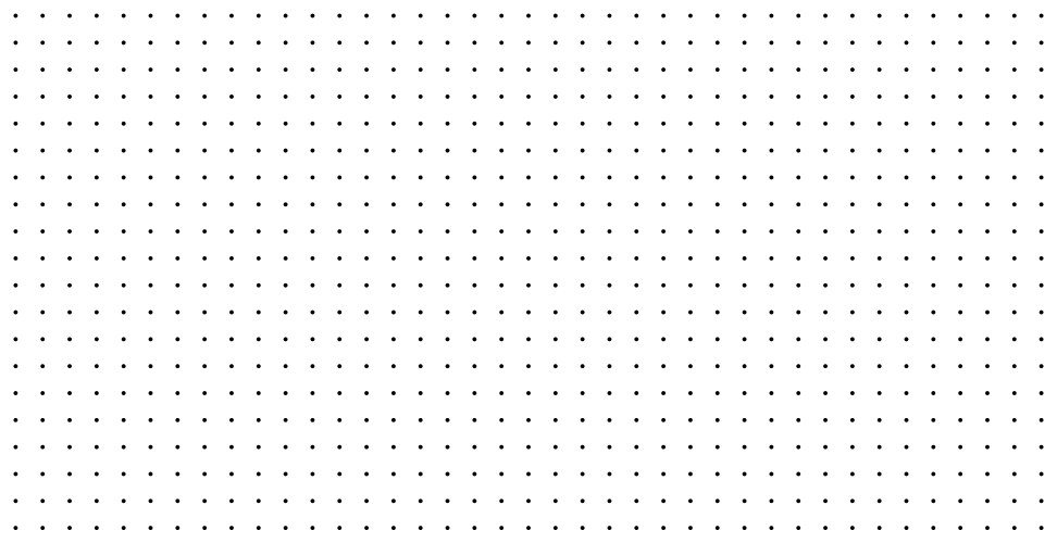 Dotted grid seamless pattern with dots Royalty Free Vector