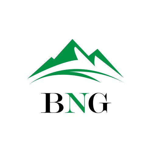 Abs letter logo design on white background Vector Image