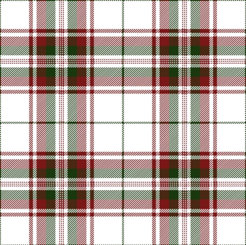 Christmas tartan plaid seamless pattern Royalty Free Vector