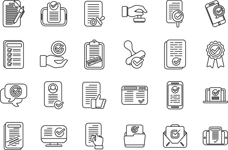 Approval Icon Vector Images (over 120,000)
