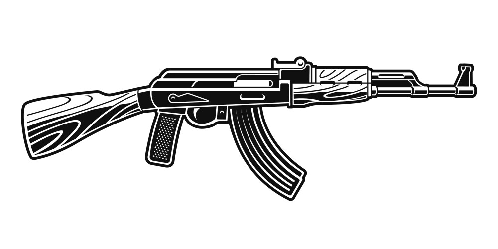 Ak 47 Vector Images (over 1,200)