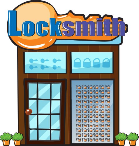 A toy shop Royalty Free Vector Image - VectorStock