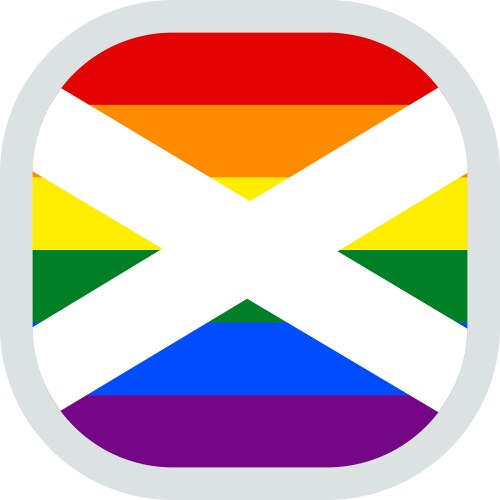 Sexual diversity lgbt pride flags rainbow banners Vector Image