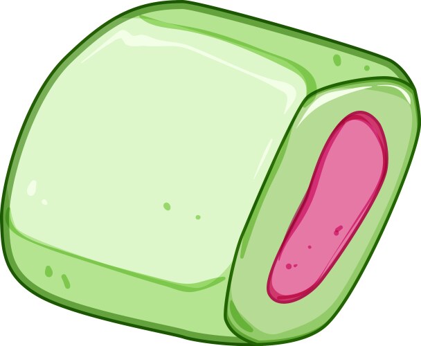 Devour monster mouth cartoon Royalty Free Vector Image