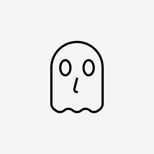 Ghost icon set Royalty Free Vector Image - VectorStock