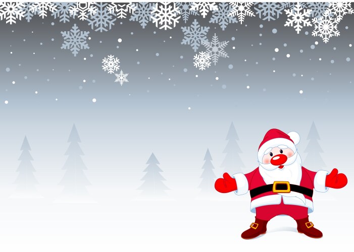 Cartoon santa Royalty Free Vector Image - VectorStock