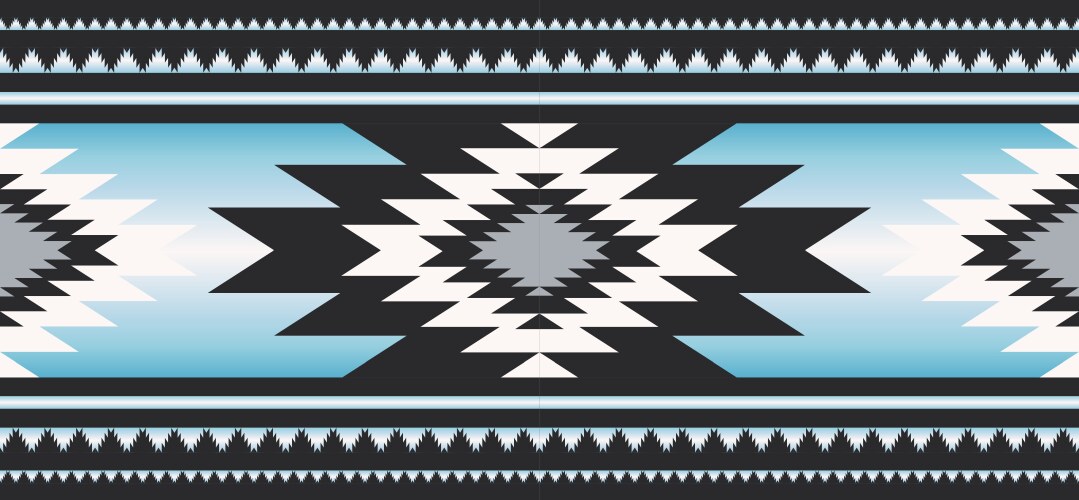 Southwest navajo colorful vintage pattern Vector Image