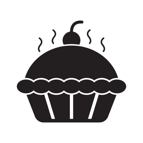 Pie icon symbol Royalty Free Vector Image - VectorStock