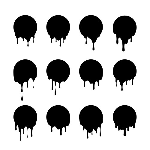 Dripping barcode Royalty Free Vector Image - VectorStock