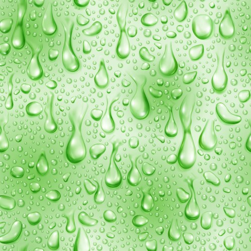 Seamless pattern of water drops Royalty Free Vector Image