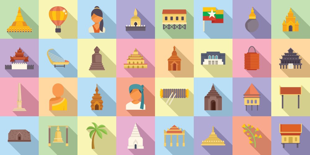 Yangon Vector Images (over 450)