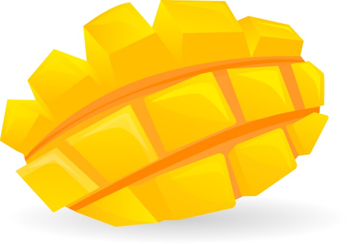 Mango icon cartoon style Royalty Free Vector Image