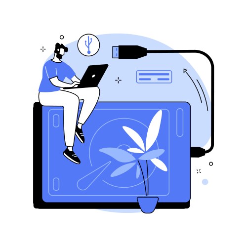 Drive-in restaurant abstract concept Royalty Free Vector