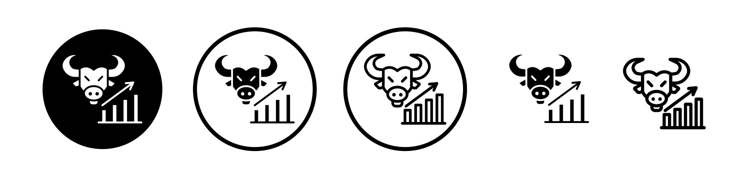 Stock Market Bull Logos Vector Images (over 680)