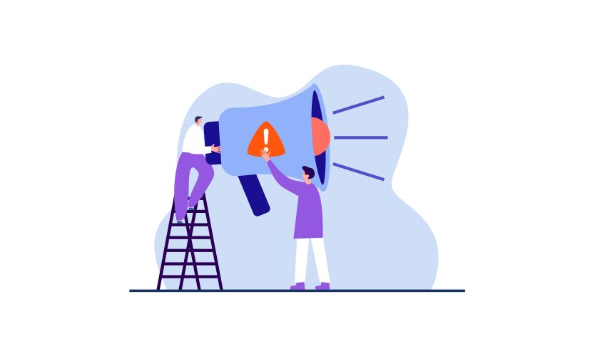 Fake news metaphors mass media propaganda Vector Image