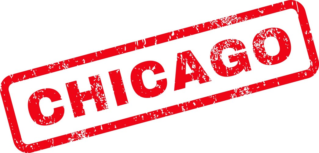 Stamp Chicago Watermark Vector Images (48)
