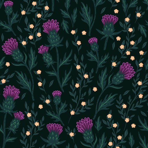 Scottish Thistle Vector Images (over 350)