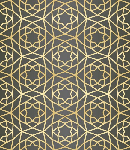 Islamic background with traditional style arabic Vector Image