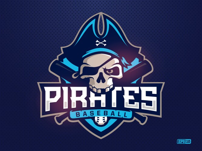 Baseball Logo Pirates Vector Images (over 100)
