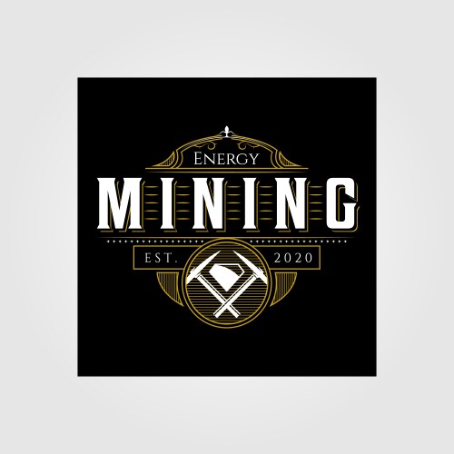 Mining Logo Vector Images (over 17,000)