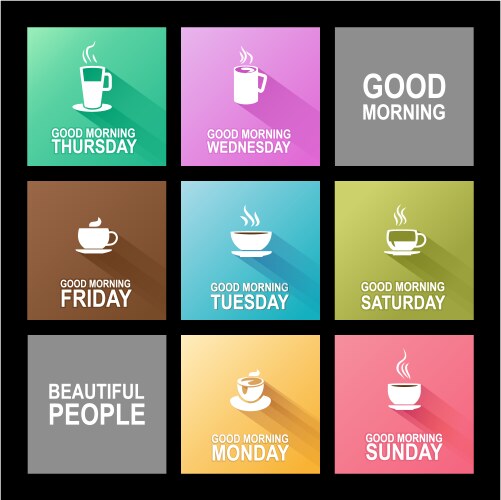 Days of the Week Vector Images (over 100,000)