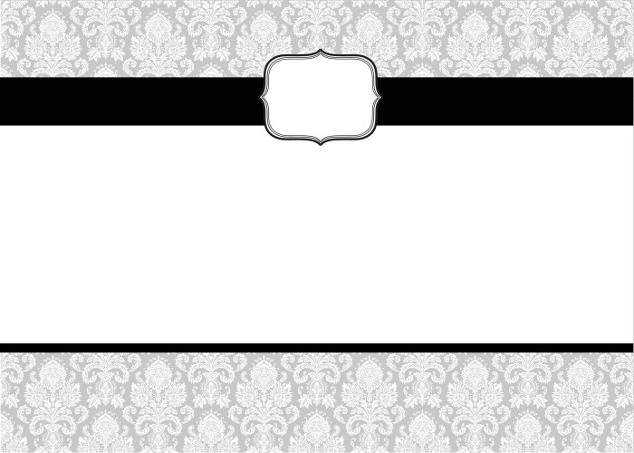 Invitation template Royalty Free Vector Image - VectorStock