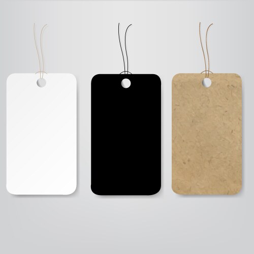 Name tag old-style isolated Royalty Free Vector Image