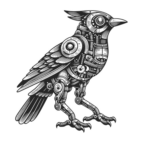 Robot Bird Tattoo Humming Bird Tattoo Designs By Eskay488 On