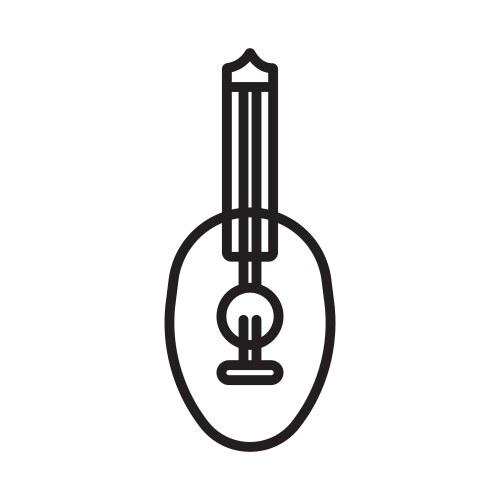 Ukulele icon symbol Royalty Free Vector Image - VectorStock